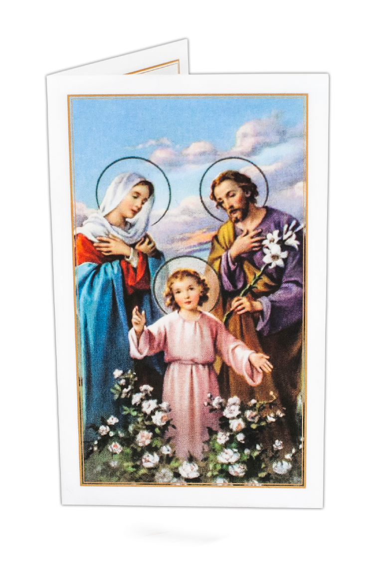 Folded Religious Cards | Religious Cards | Memory Card Shop