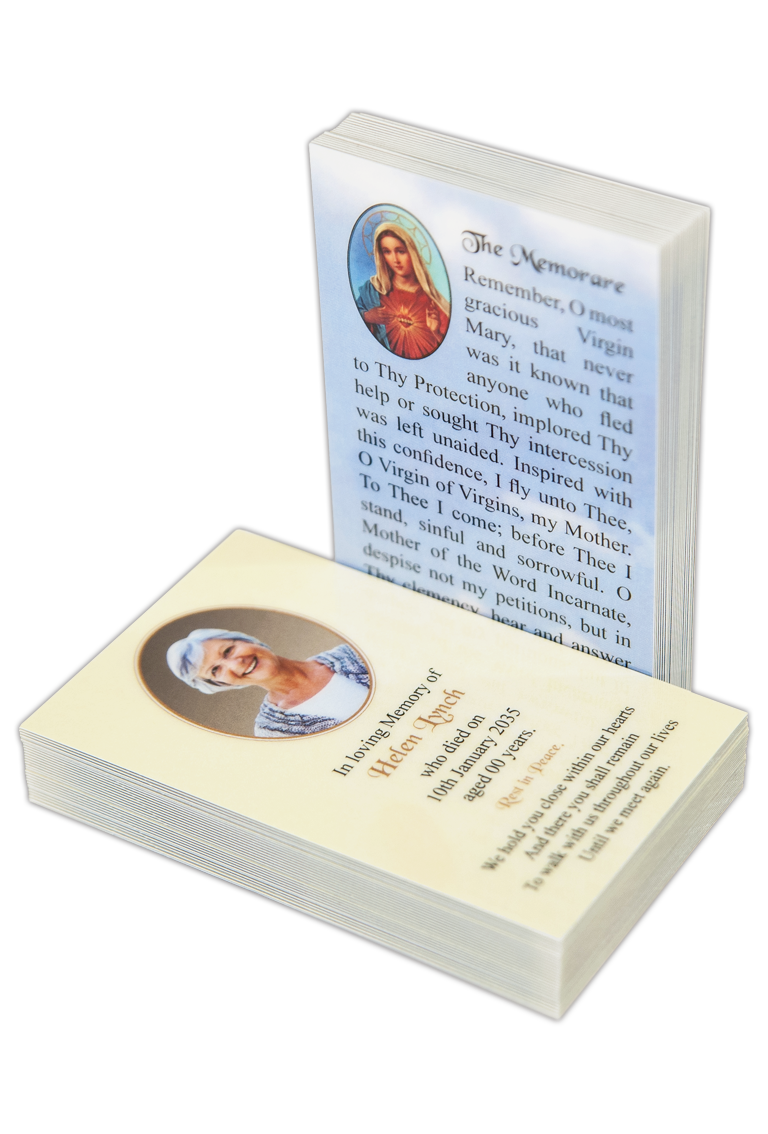 Religious Wallet Cards | Religious Cards | Memory Card Shop